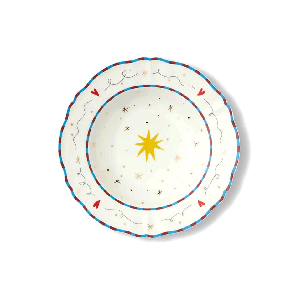 Bitossi Home Pangea Star Deep Plate – SuperMatique