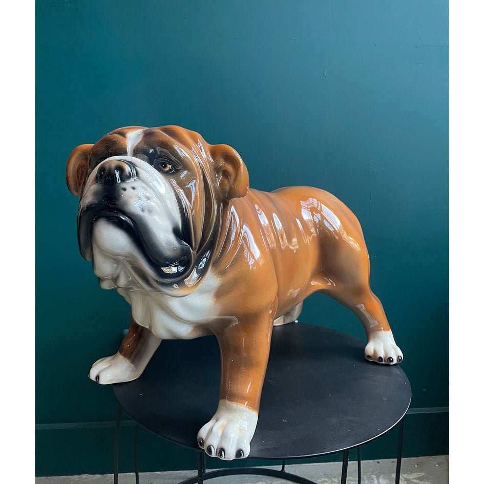 Groot Keramiek Beeld Bulldog (Hoogte 41 cm) - SuperMatique